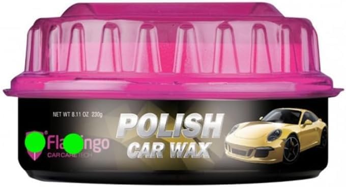 بولش شمع تلميع السيارات ، لمعان فائق وحماية دائمة ، يزيل الخدوش ويعيد بريق الطلاء (قطعة واحدة ...