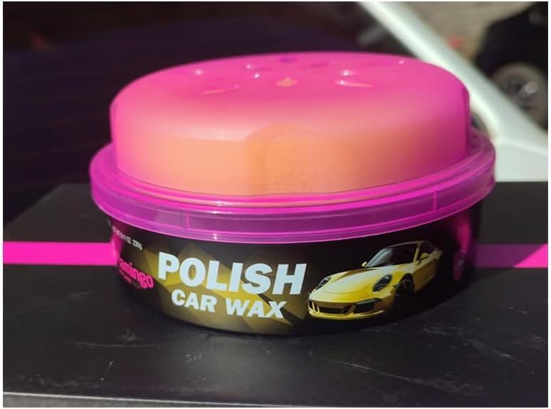 بولش شمع تلميع السيارات ، لمعان فائق وحماية دائمة ، يزيل الخدوش ويعيد بريق الطلاء (قطعة واحدة ...